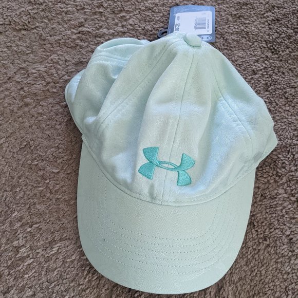 Under Armour | Accessories | Ua Mint Athletic Logo Hat | Poshmark